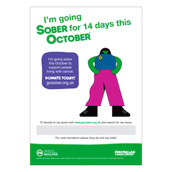 Sober October Poster Downloads | Go Sober 2022