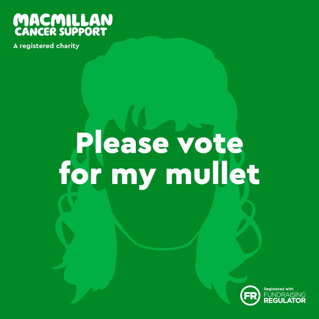 Join Mullet May-hem 2025 | Macmillan Cancer Support