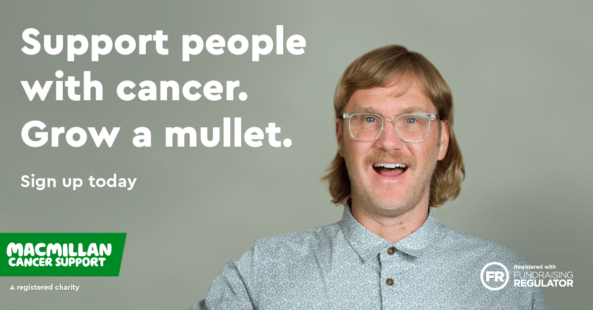 Join Mullet May-hem 2025 | Macmillan Cancer Support