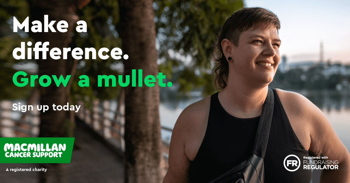 Join Mullet May-hem 2025 | Macmillan Cancer Support