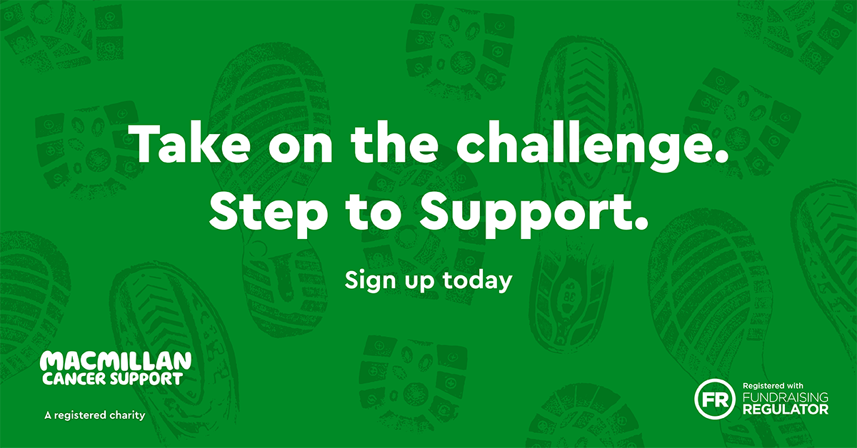 Join Step to Support 2024 | Macmillan Cancer Support